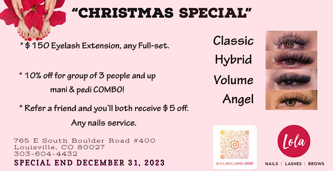 lola nails & lashes | Best nail salon in LOUISVILLE, CO 80027